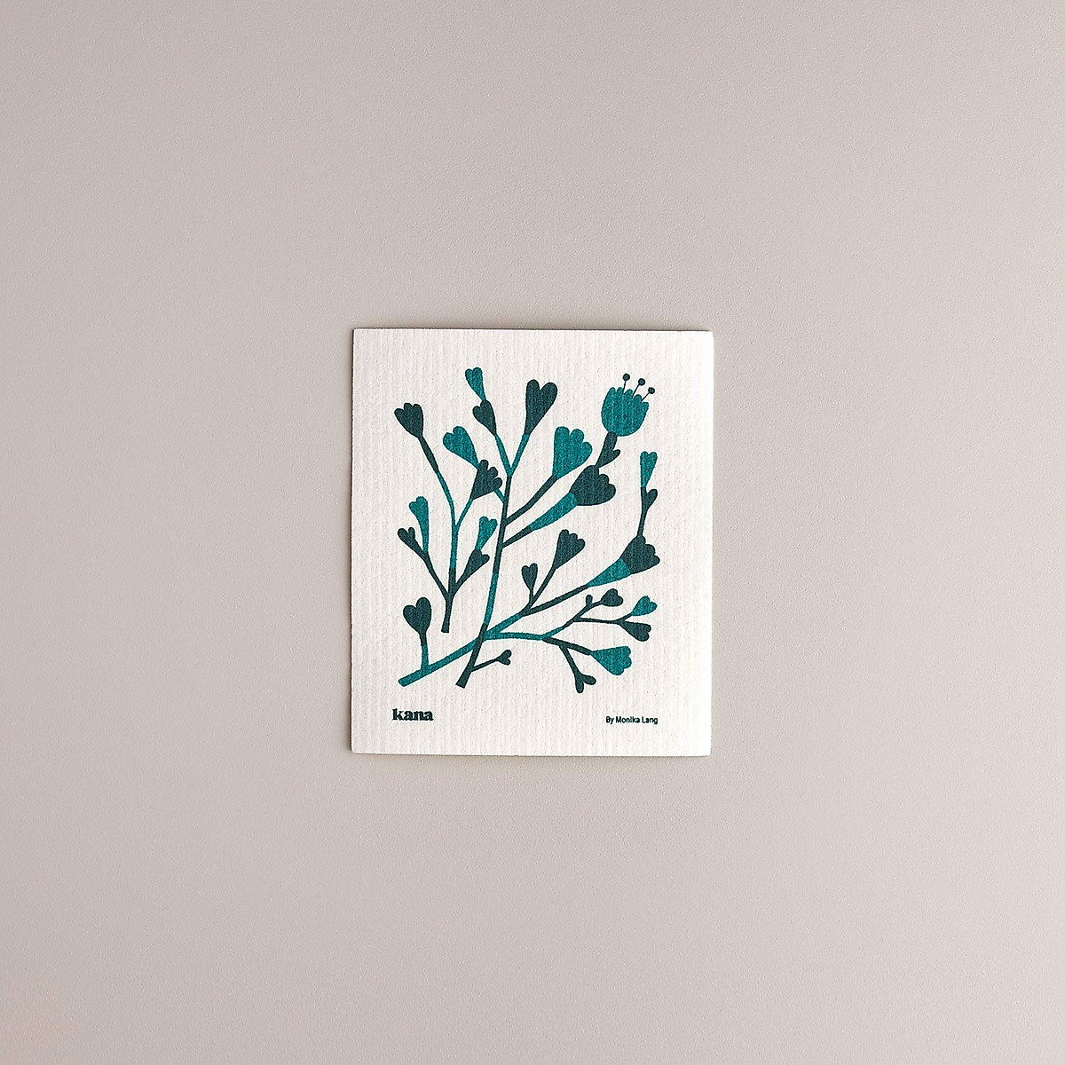 Kana Swedish Dish Cloths | 9X Designer Swedish Dish Clothes Made in Sweden from FCS Cellulose and Cotton | for Washing Dishes and Cleaning | Reusable Kitchen Dishcloths | Designed by Monika Lang