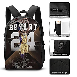 Dhucqze Backpack Set Durable Backpack with Insulated Lunch Box Pencil Case Lightweight Bookbag Travel Bag Casual Daypack