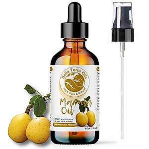 Bella Terra Oils - Marula Face Oil 4oz - The Touch of Nature's Purest, Packed with Vitamin B & Vitamin A, A Glow-Boosting Sensation