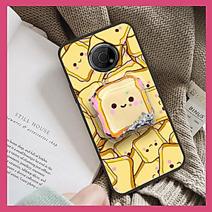 Back Cover Cartoon Lulumi Phone Case for Nokia G300, Original Soft Case Fashion Design Foothold Dirt-Resistant Kickstand Silicone Armor case Cartoon Anti-dust Cute Phone Stand Holder, 8