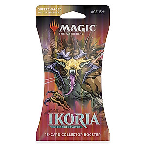 Magic: The Gathering Ikoria: Lair of Behemoths Collector Booster | 15 Card Booster Pack | Stylized Collectible Cards (C77470000)