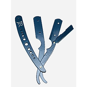 jegwar Premium Professional Classic Straight Edge Barber Razor +100 BLADES - Salon Quality Cut Throat Shavette