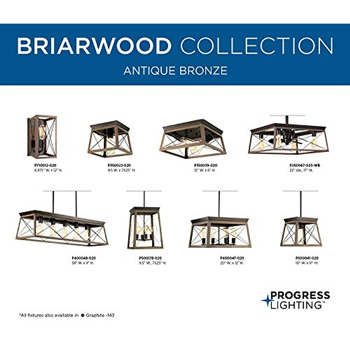 Briarwood Collection 5-Light Coastal Chandelier Light Antique Bronze