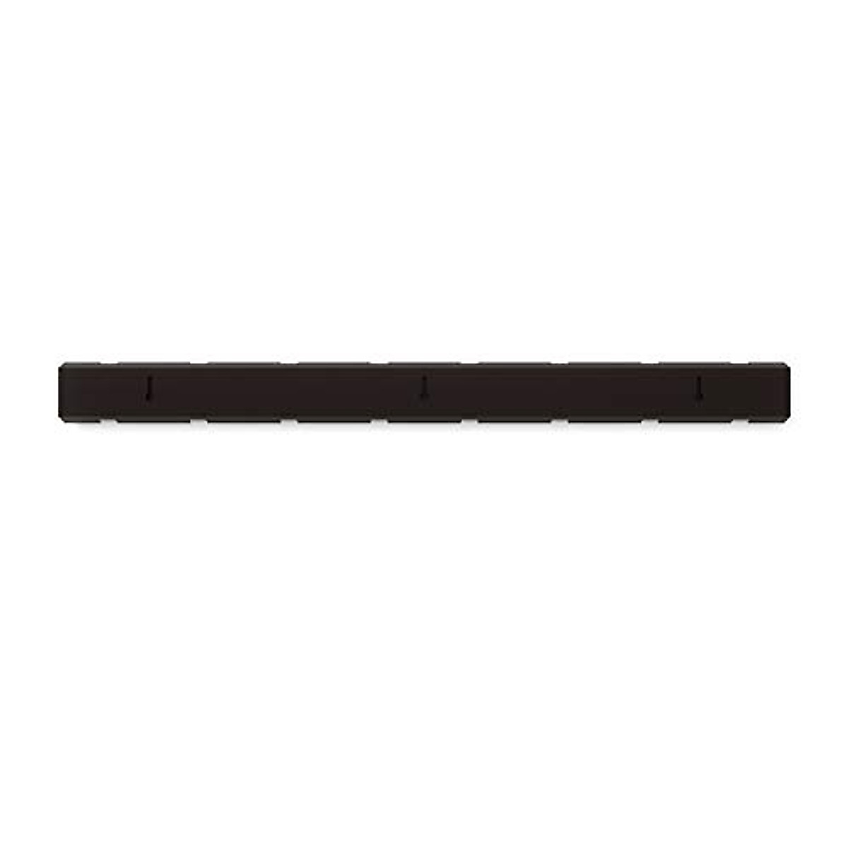 Umbra Flip Wall Mounted Floating Rack – Modern, Sleek, Space-Saving Hanger with Retractable Hooks to Hang Coats, Scarves, Purses and More, 8, Espresso