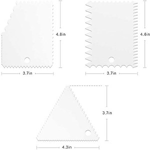 12.2” Rotating Cake Decorating Turntable for Cakes,Cake Turntable - 12'' Rotating Cake Decorating Stand with 2 Angled Icing Spatulas and 3 Comb Icing Smoother