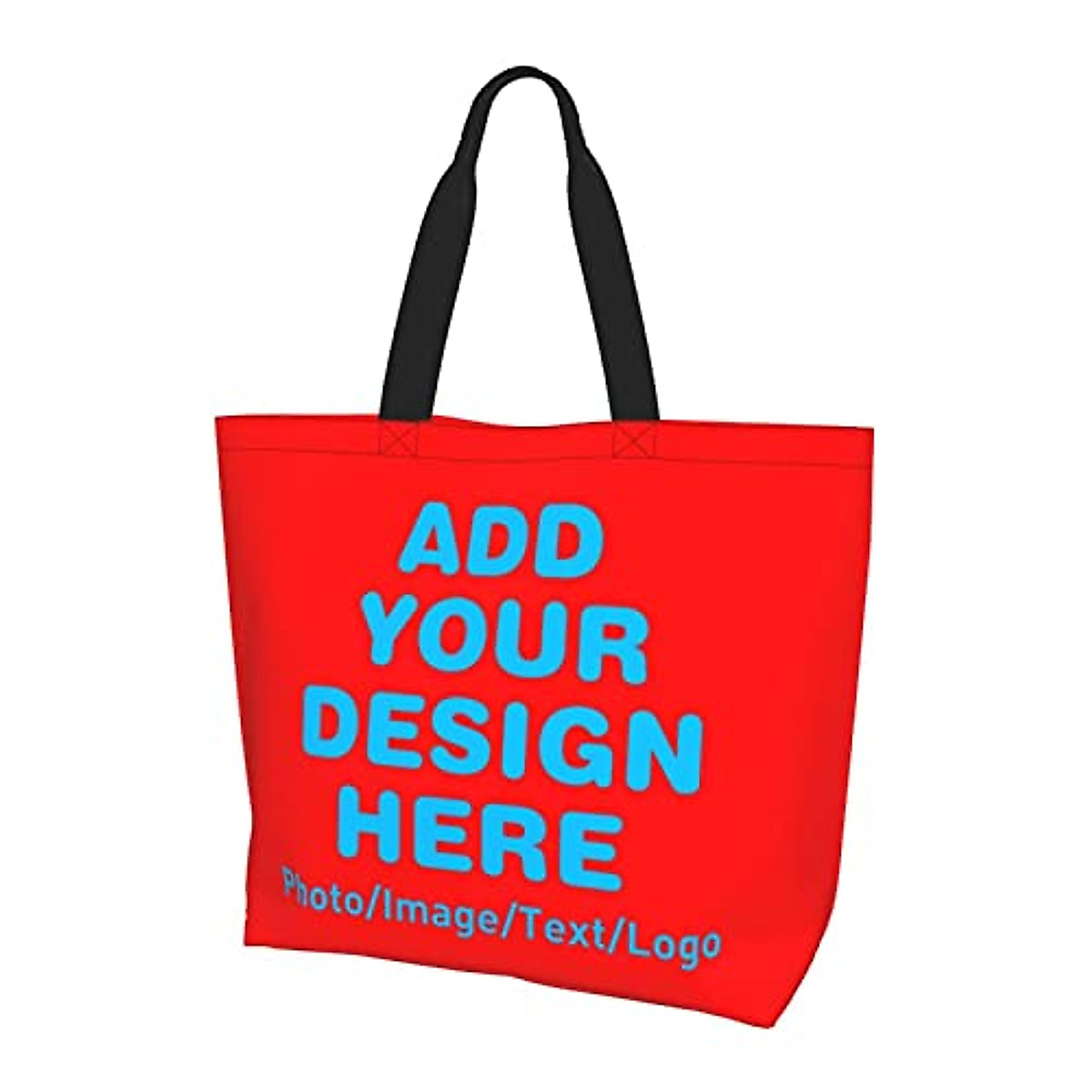 Custom Bags Design Your Own Personalized Tote Bag Add Your Picture Text Image Name Customizable Bag