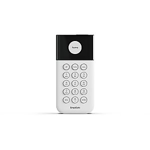 SimpliSafe Wireless Keypad - Touch-to-Wake Technology - Compatible with The Home Security System - Latest Gen