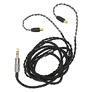 A2DC Jack Earphones Cable, 3.5mm Replacement Headphone Upgrade Cable for Audio Technica CKS1100 E40 E50 E70 LS200 LS300 LS400 CKR90 CKR100 LS50 LS70