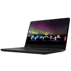 Lenovo Windows 10 Pro Business Laptop, 14" Anti-Glare Display, AMD 3015e Processor up to 2.3GHz, 4GB DDR4 RAM, 64GB eMMC, WiFi 6, BT 5.2, Type-C, Webcam, Black, Broag 64GB Flash Drive