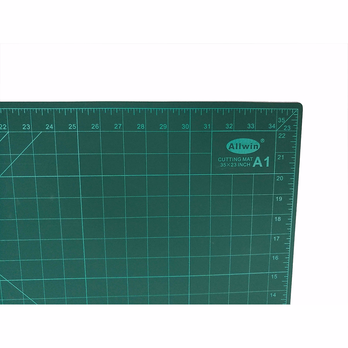 FixtureDisplays 23 x 35" Vantage Cutting Mat Green 18150-23X35-NPF