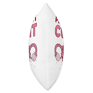 Hysterectomy Gift Funny My Uterus Tee Get Well Tee Hysterectomy Recovery Products-Peace Out Uterus Throw Pillow, 16x16, Multicolor