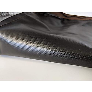 QQbed 6 Pack Outdoor Patio Chair Waterproof Cushion Pillow Seat Duvet Covers 25"X25"X5" - Replacement Cases Only (Peacock Blue, 25"X25"X5" 6 Packs)