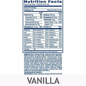Ensure Plus Nutrition Shake Vanilla 30 Pack/ 8 Fl Ounce Net Wt 240 Fl Ounce