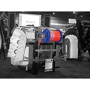 Coxreels 112-3-100 Hand Crank Hose Reel | Spool for Coiling Hoses and Cables | Rotating Storage Reel with Hand Crank | Steel Hose Reel | Fits 3/8'' x 100' Hose | 12” x 18.25” x 13”