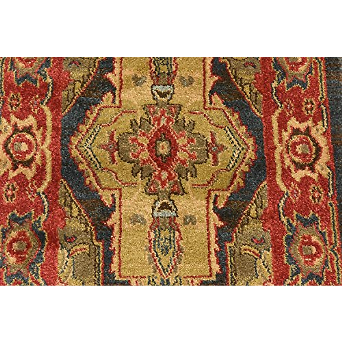 Unique Loom Sahand Collection Area Rug - Arsaces (2' 2" x 3' 1" Rectangle, Navy Blue/ Gray)