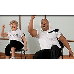 SEATED MIX CHAIR EXERCISE FOR SENIORS- 3 DVDs + 30 Exercise Segments + Resistance Band. Most Comprehensive Chair Exercise DVD for Seniors Available! Finally- Fun Chair Exercises for Seniors DVD!