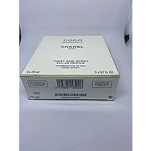 Coco Mademoiselle Twist & Spray Eau De Parfum - Coco Mademoiselle - 3x20ml/0.7oz