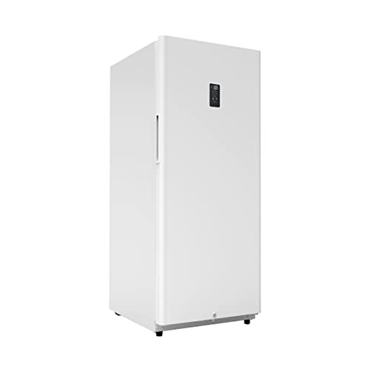 Hamilton Beach HZ8971 17 cu ft Upright Convertible Fridge/Freezer-Frost Free-Reversible Door-Removable Glass Shelves-LED Interior Light, White