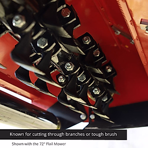 Titan Attachments 3.5" Wide Replacement Steel Flail Hammer Blade for Tractor Mower, Pack of 5