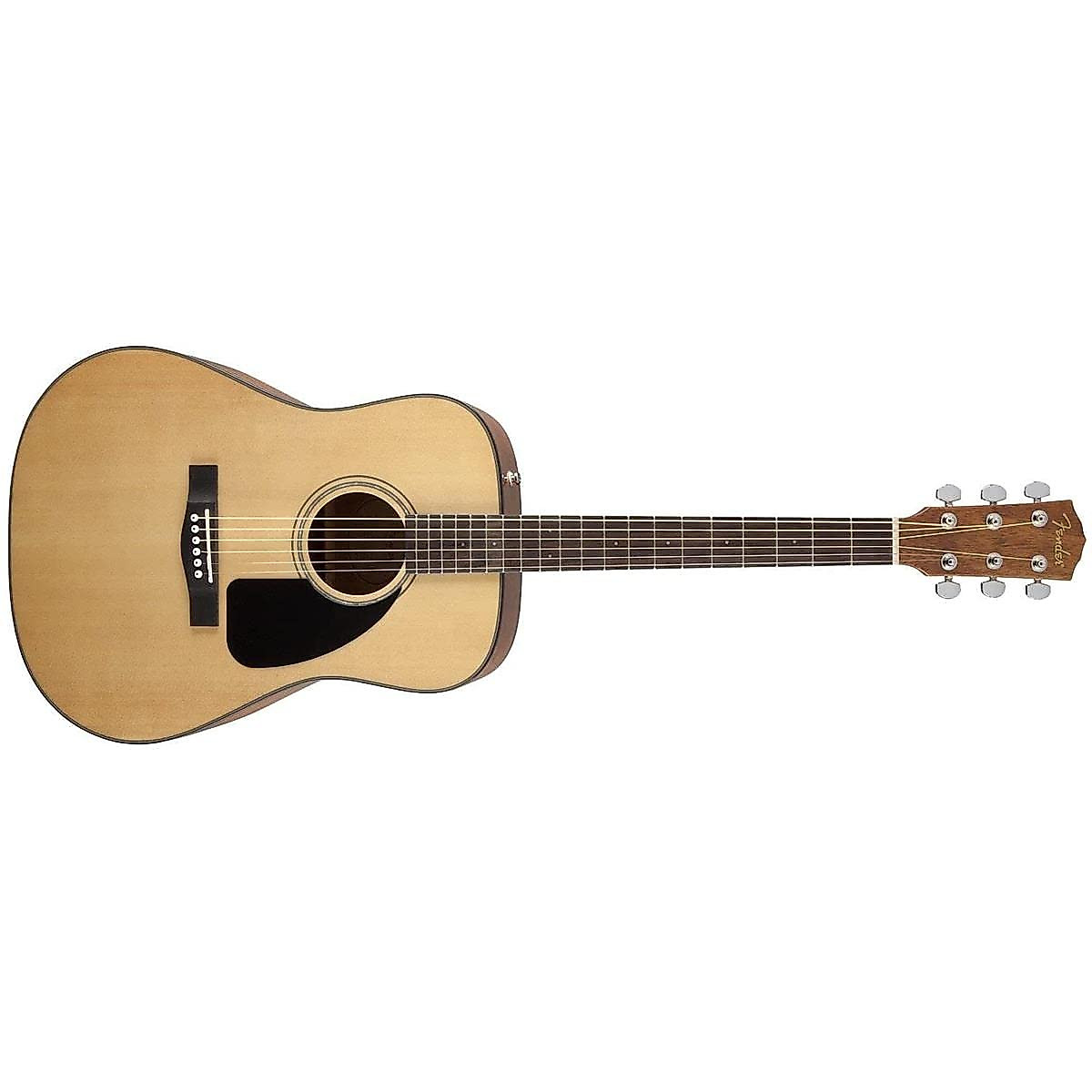 Fender CD-60 Dreadnought V3 Acoustic Guitar, with 2-Year Warranty, Natural, with Case