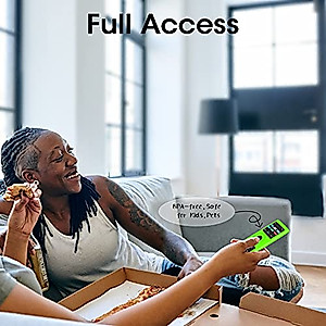 Protective Case Cover Skin for XRT140 Vizio Smart TV Remote Control,Silicone Remote Case Holder for XRT140 LED QLED HD UHD TV Remote,Shockproof Remote Bumper Battery Back Cover Protector-Glowgreen