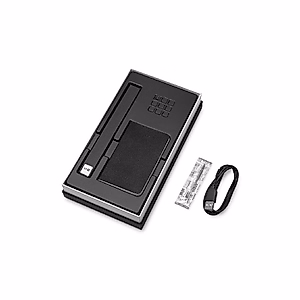 Moleskine Pen+ Ellipse Smart Pen - Designed for Use with Moleskine Notes App for Digitally Storing Notes (Only Compatible with Moleskine Smart Notebooks, Sold Separately), Black, One Size (718889)