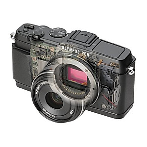 Olympus E-P5 16.1 MP Mirrorless Digital Camera with 3-Inch LCD and 17mm f/1.8 Lens (Black)