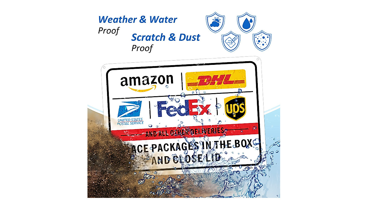 Durable Package Delivery Sign for Hassle-Free Deliveries