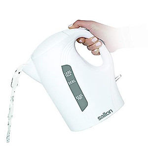 Salton Electric Cordless Jug Kettle, 1 Liter, 1 Litre, White