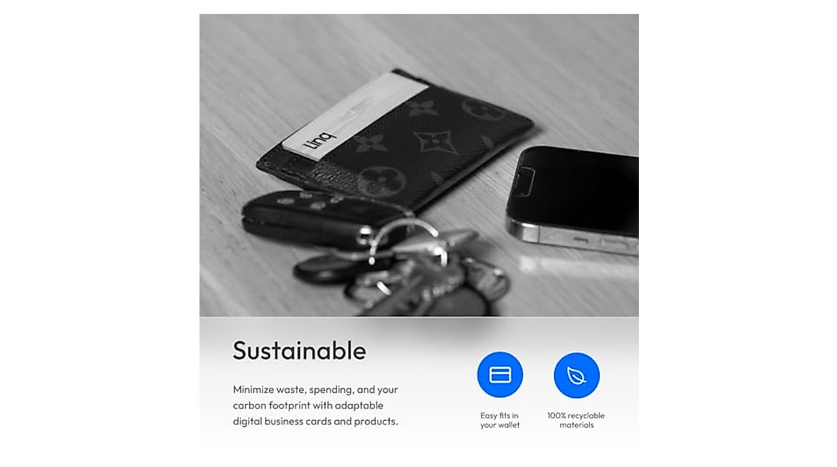 Linq Digital Business Card - Smart NFC Contact and Networking Card ...