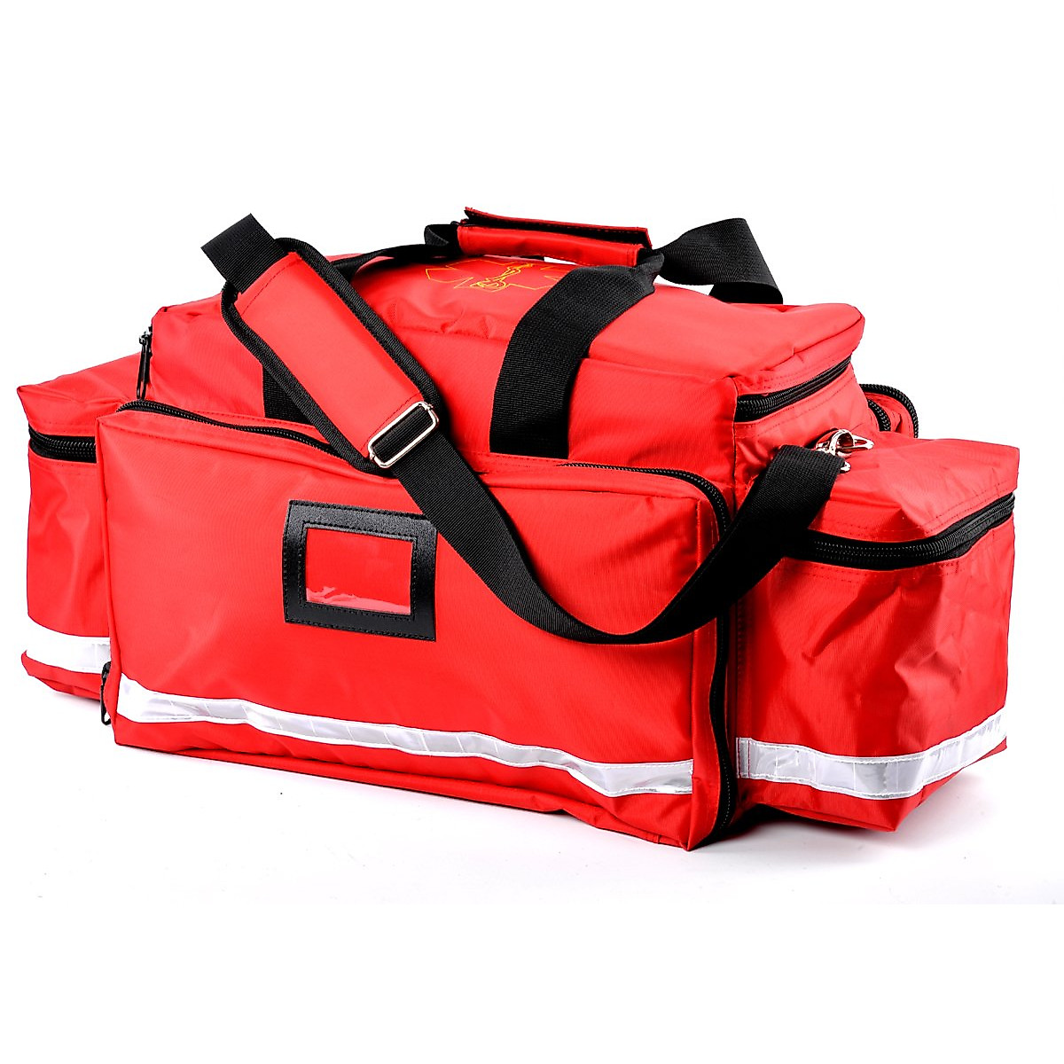 Aurelius Large Capacity First Aid Responder Bag Empty EMT Trauma Bag,Emergency Supplies Not Included (Longer)