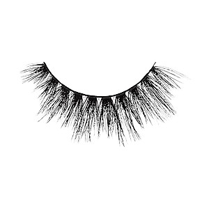 KISS Lash Couture Naked Drama False Eyelashes, Organza', Cushion Flexi Band, Contact Lens Friendly, Easy to Apply, Reusable Strip Lashes, Includes 1 Pair of Fake Lashes