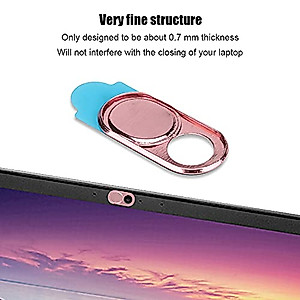 CHICIRIS Camera Protect Sticker, Comfort Webcam Protect Sticker, Mobile Phone for Phone Phone Camera Smartphone Len(Pink)