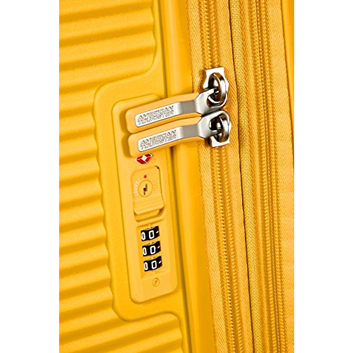 AMERICAN TOURISTER S 41 L, Yellow (Golden Yellow), Small (55 cm-41 Litre)