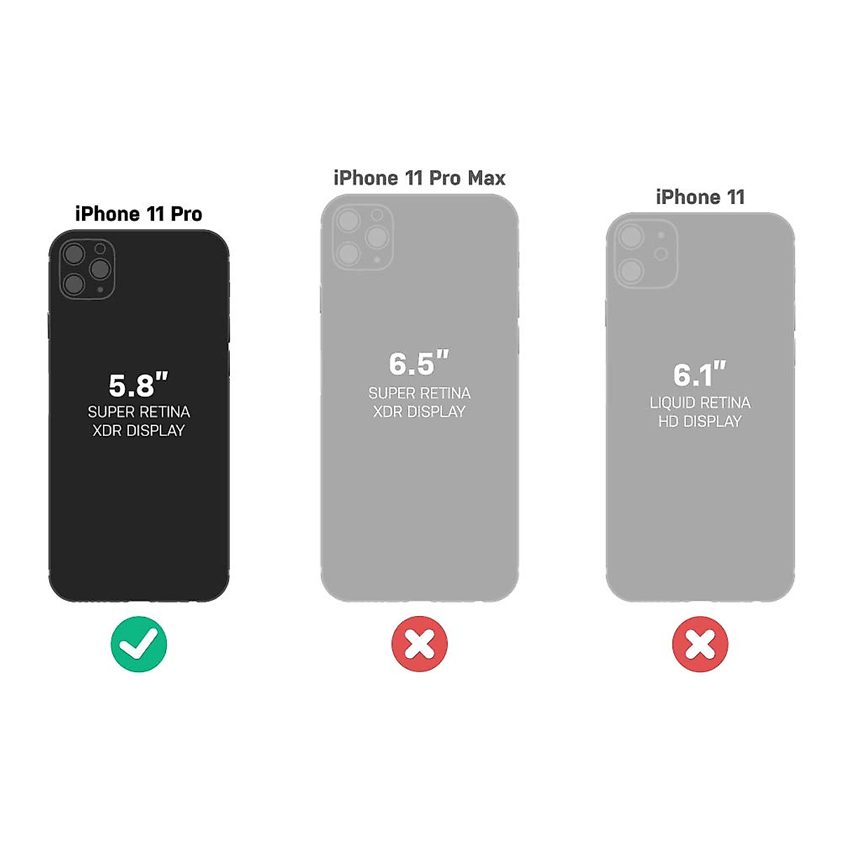 LifeProof WAKE SERIES Case for iPhone 11 Pro - DOWN UNDER (EVERGLADE/GINGER)