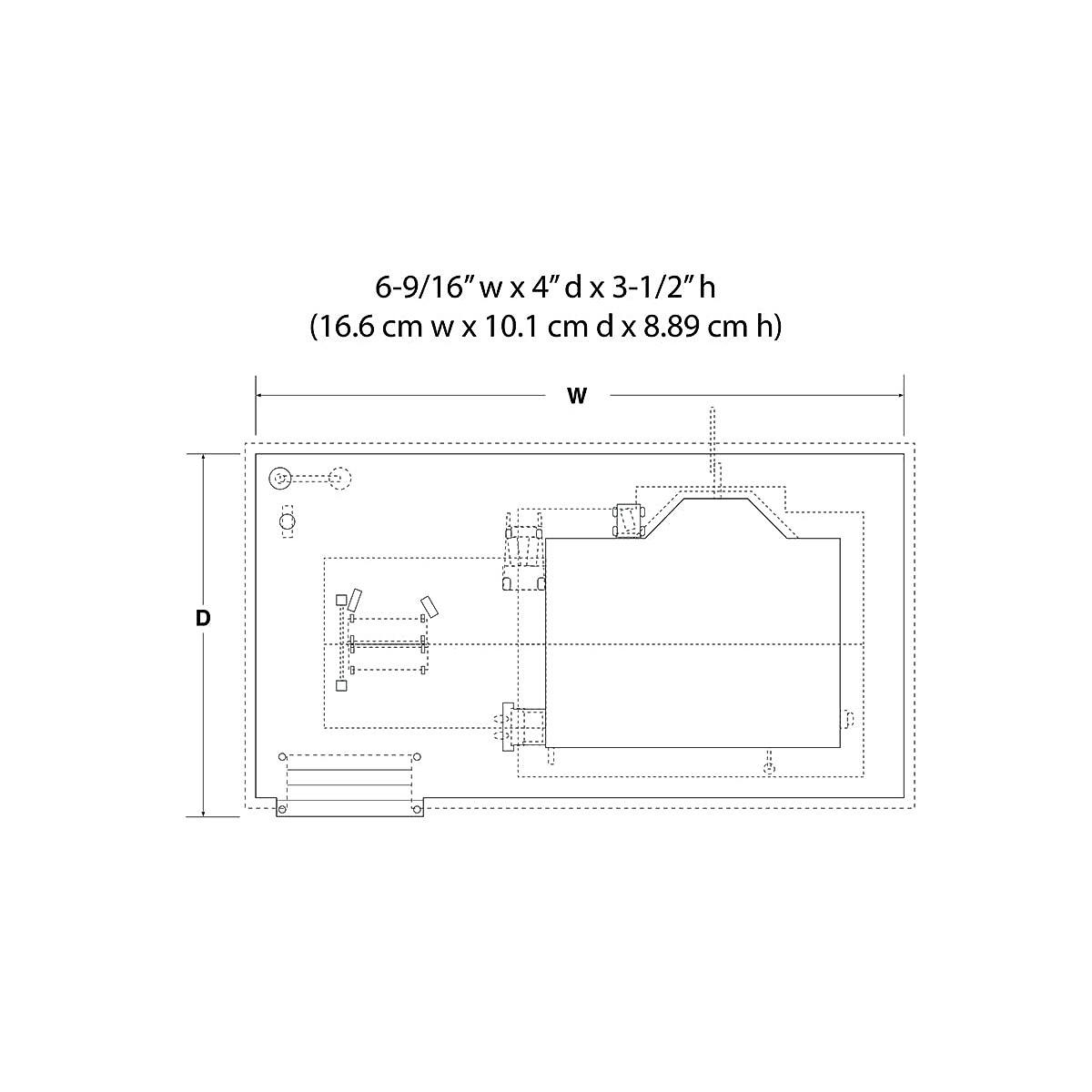 Woodland Scenics BR5052 HO Built-Up The Depot Building