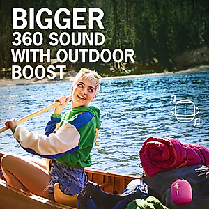 Ultimate Ears WONDERBOOM 3 Waterproof/Dustproof Mini Speaker - Performance Blue (Renewed)