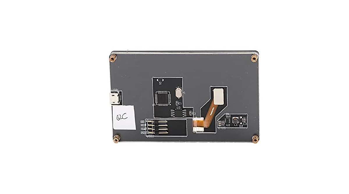 FECAMOS Mini LCD Display, 3.5in IPS Monitor Subscreen Easy to Install ...