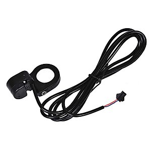 Demeras Horn Switch Button Plastic Horn Switch Button Accessory for Electric Bike Scooter