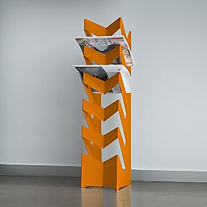 News Magazine Holder Finish: Silver