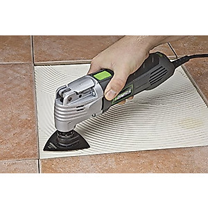 Genesis GMT25T 2.5-Amp Variable Speed Oscillating Tool with Tool-less Blade Change 17-Piece Accessory Set and 2 Year Warranty