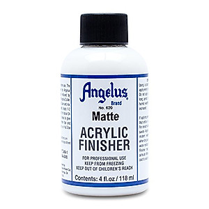 Angelus Brand Acrylic Leather Paint Matte Finisher No. 620 - 4oz
