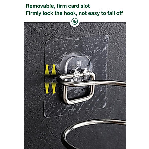 AKOAK Stainless Steel Hair Dryer Holder, Bathroom Wall Mounted Self-Adhesive Waterproof Hair Dryer Storage Holder - Suitable for Most Hair Dryers, Pack of 2