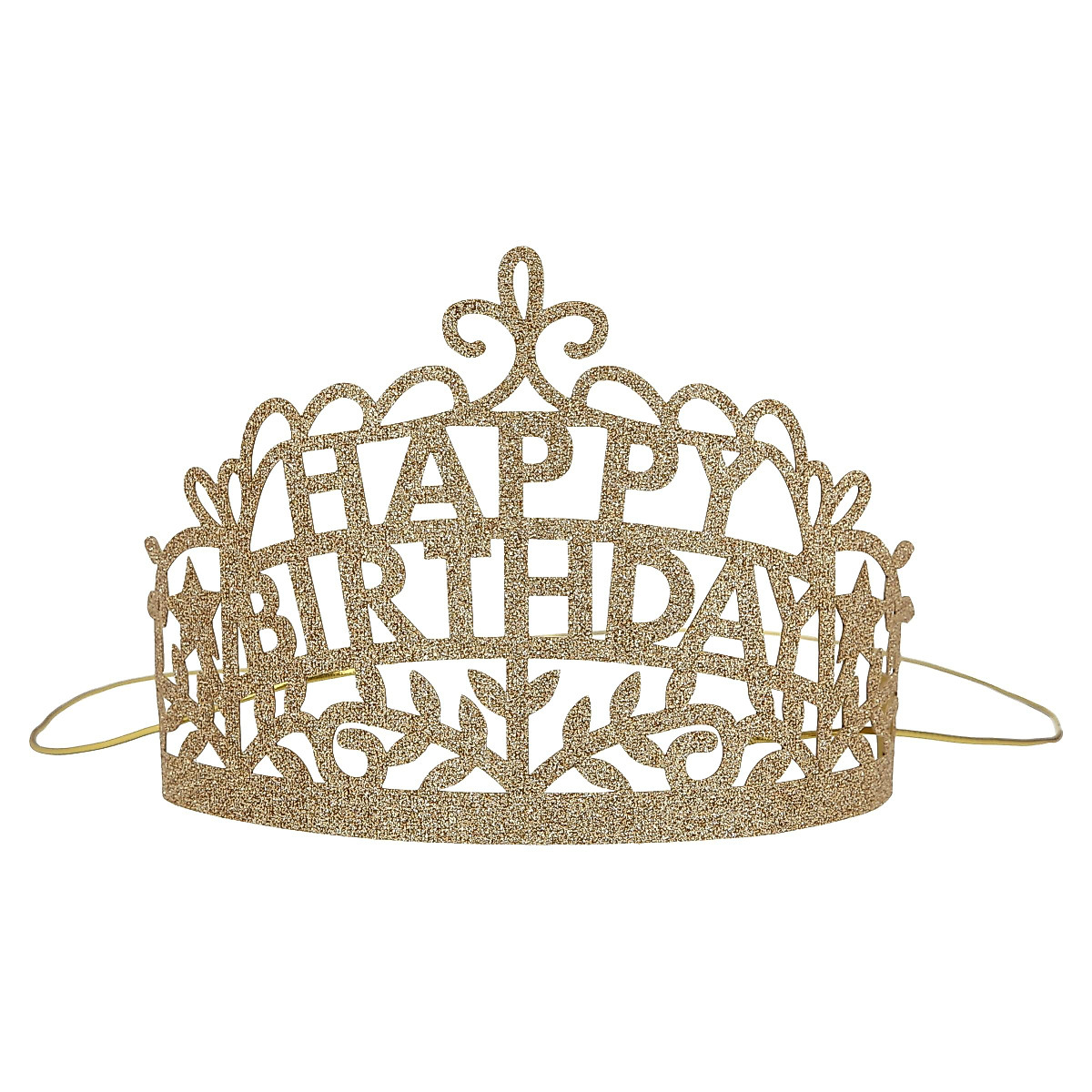 Meri Meri Happy Birthday Party Tiaras (Pack of 8)