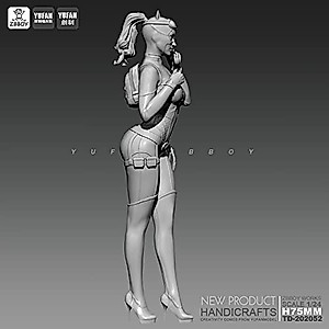 1/24 Resin Kits Soldier Model DIY Toy self-Assembled TD-202052