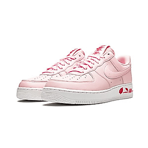 Nike Mens Air Force 1 '07 LX CU6312 600 Thank You Plastic Bag - Pink Foam - Size 9