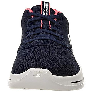 Skechers Women's Go Walk Arch Fit-Unify Sneaker, Navy/Coral, 8.5