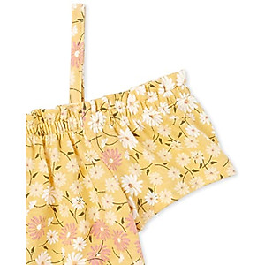 The Children's Place Baby Girls And Toddler Printed Rompers, Daisy Meadow, 5T US