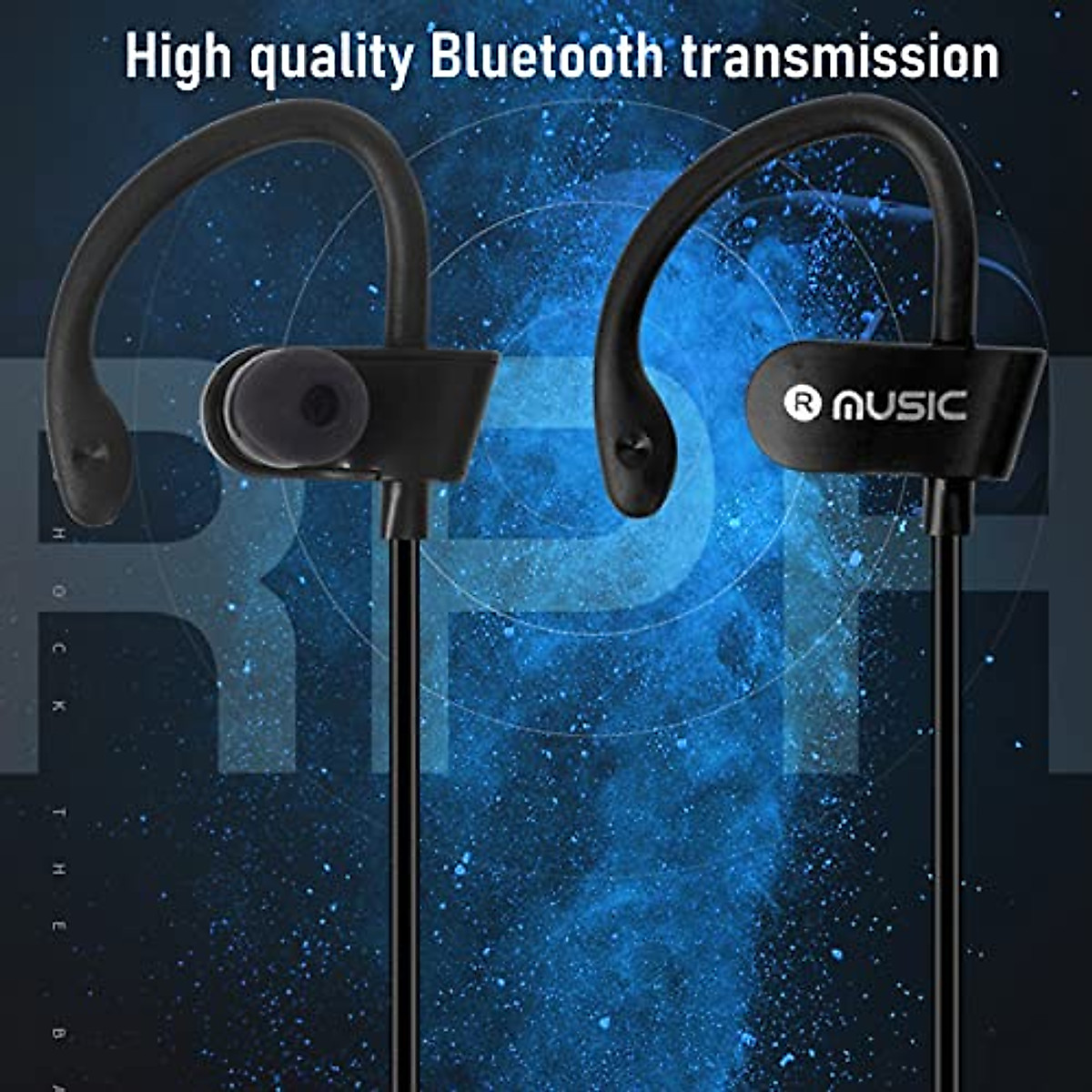 #TM8oz5 Bluetooth Headphones Wireless Earbuds Bluetooth 4 2 Waterproof Sports Earphones with Microphone for Calls