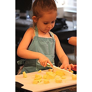 Curious Chef 3 Piece Nylon Knife Set-Orange